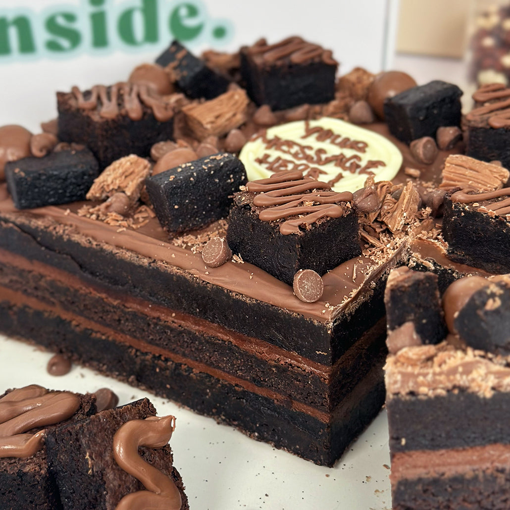 The Triple Layer Brownie Block – rubythecakeartist