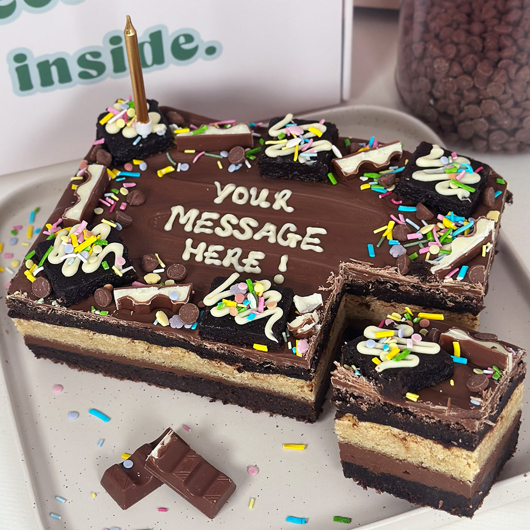 The Personalised Brownie Stacker – rubythecakeartist